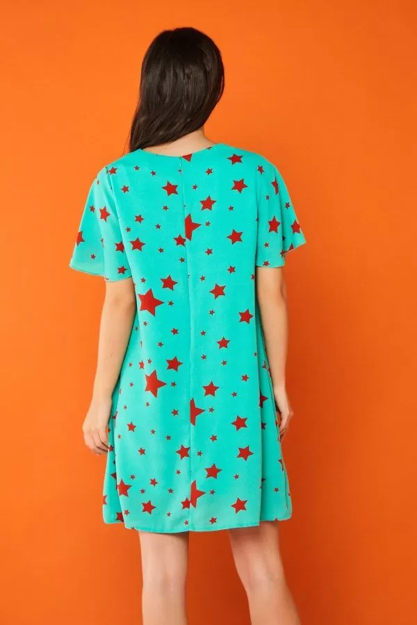 RED STAR DRESS - Dulce Locura tu tienda online multimarca